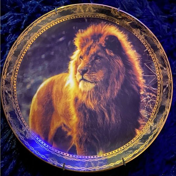 The Bradford Exchange | Accents | Lion Collectors Plate From Bradford ...